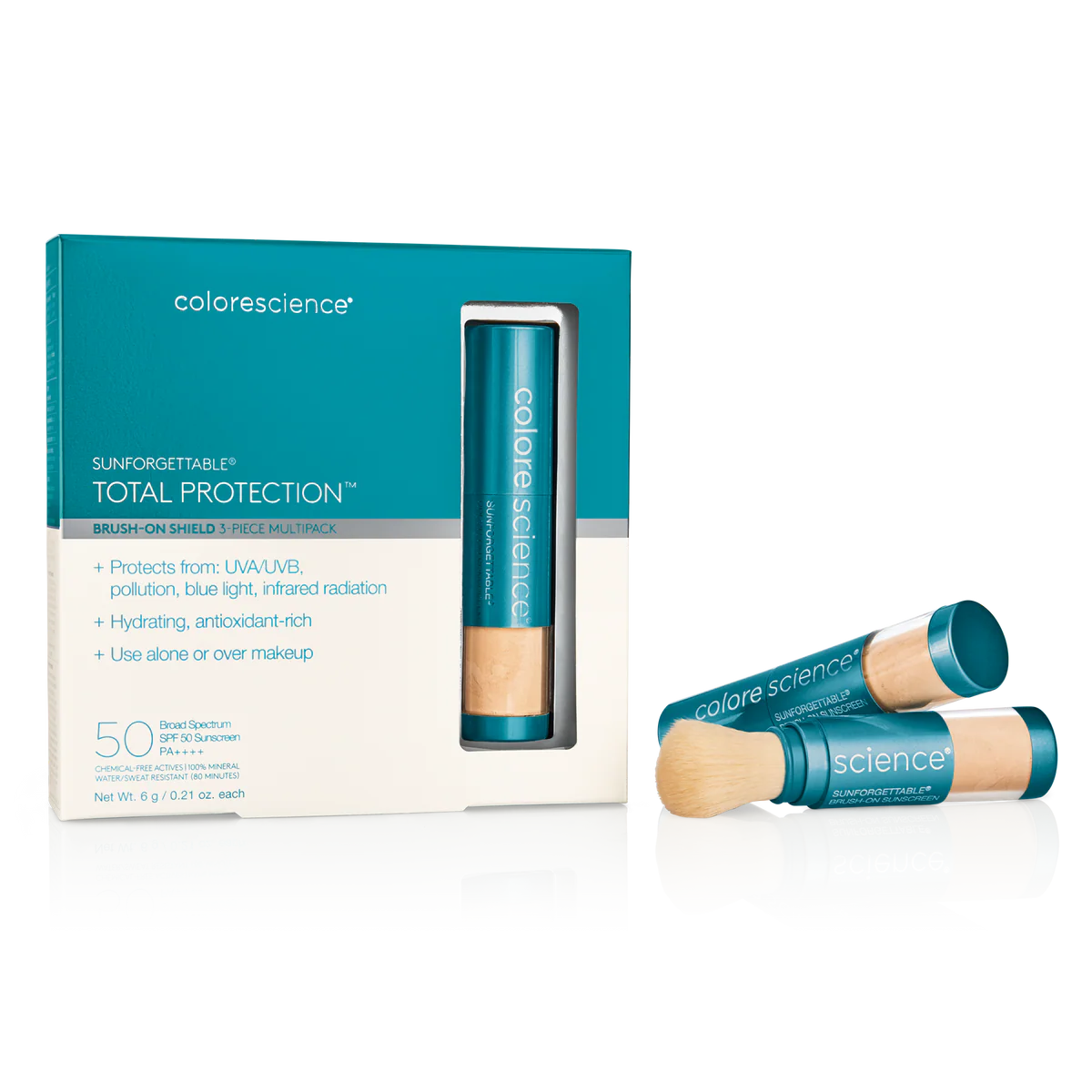 ColoreScience Sunforgettable Brush-on Shield SPF 50 Multipack - Buy Online